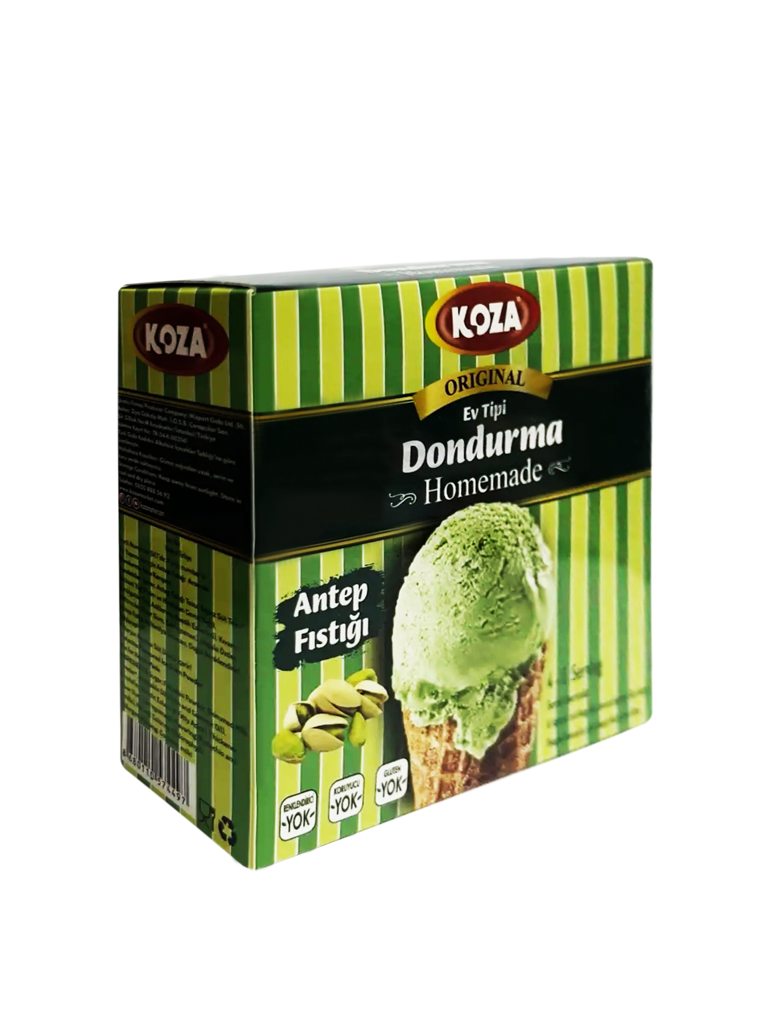 Мороженое фисташковое / смесь для приготовления, "Koza", Fistigi, 250гр. Турция