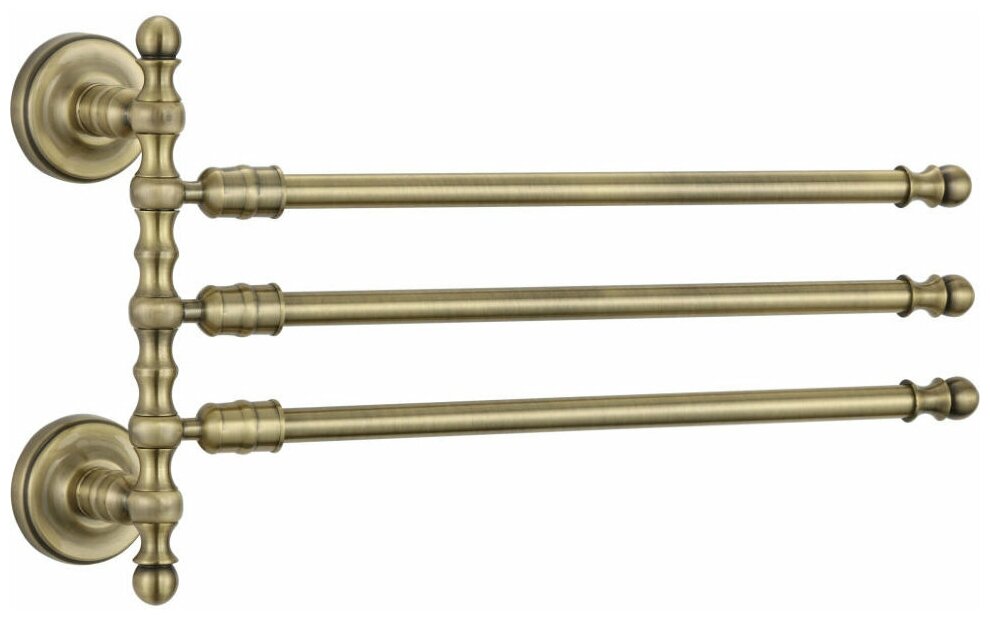 Полотенцедержатель поворотный тройной Ganzer GZ31013D