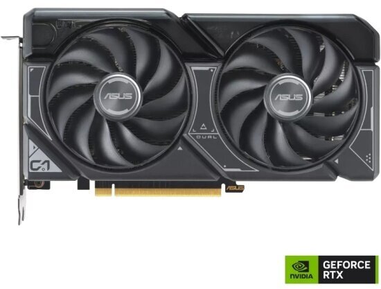 ASUS Видеокарта ASUS GeForce RTX 4060 Ti DUAL-RTX4060TI-O8G (GeForce RTX 4060 Ti, 8ГБ GDDR6, HDMI, 3xDP) (PCI-E) (ret)