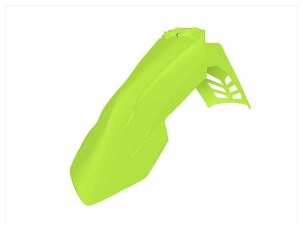 Крыло переднее Rtech R-PAKTMGF9916 KTM SX125-150/SXF250-450 16-20, EXC/EXCF/XCW-F125-500 17-20 вентилируемое неон желтое для мотоцикла