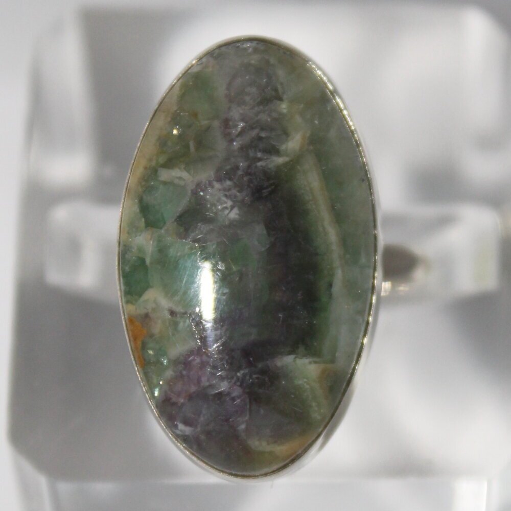 Кольцо, флюорит