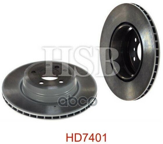 Диск тормозной задний BMW: X5 (E70) 07-, X6 (E71, E72) 08- HSB арт. HD7401