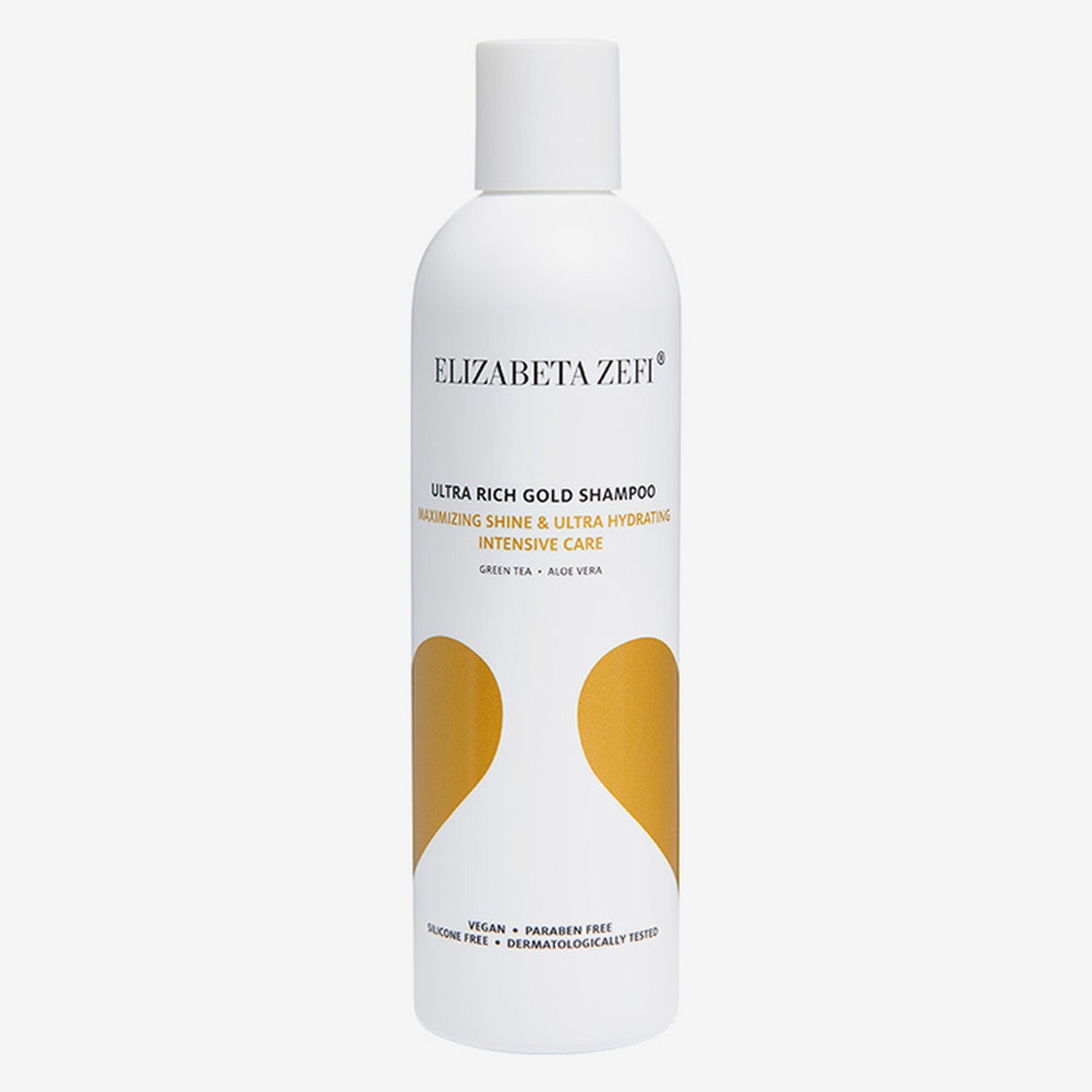 ELIZABETA ZEFI Шампунь для волос, интенсивное питание, с экстрактами масел, 250 мл - Ultra Rich Gold Shampoo