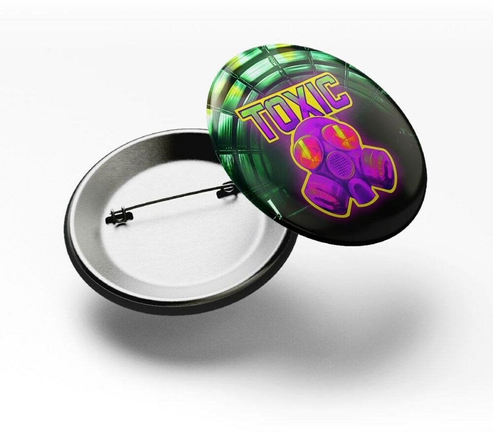 Значок Cтандофф 2 (Standoff 2) - Стикер Toxic