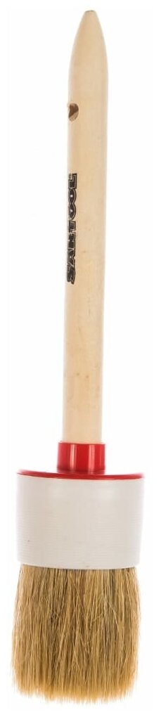 Круглая кисть SANTOOL №14 50 мм с деревянной ручкой 010115-014