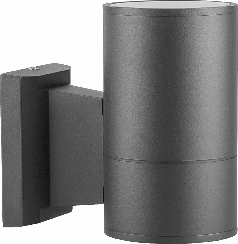 Светильник садово-парковый Feron DH0701, на стену вверх, E27 230V, серый