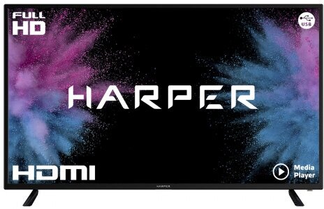 Телевизор Harper 43F660T, черный