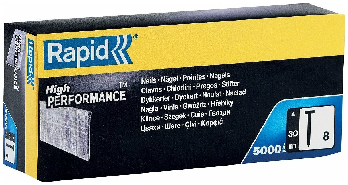 Гвозди RAPID тип 300 30 мм 5000 шт