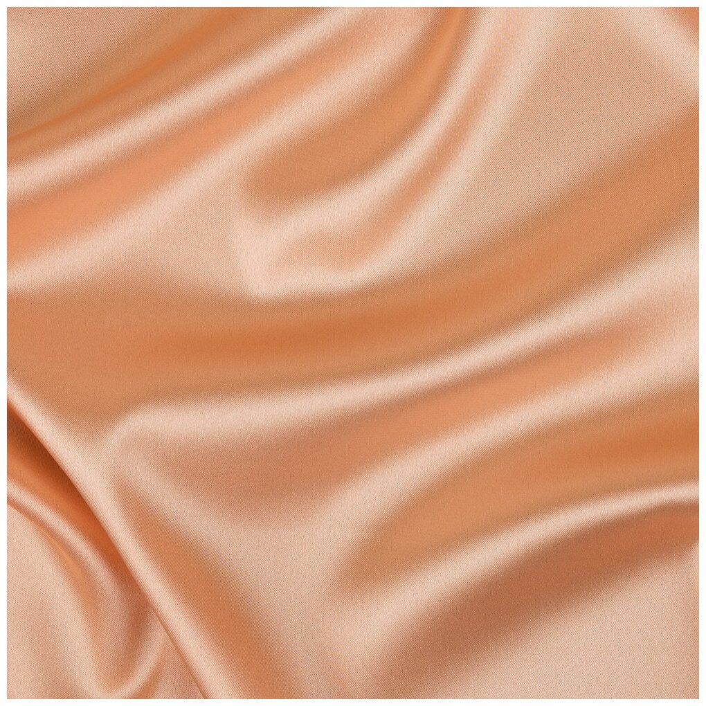 PSS-001 Poly satin фасовка 100 г/кв. м ± 5 г/кв. м 45 х 45 см 95% полиэстер, 5% спандекс №14 персиковый