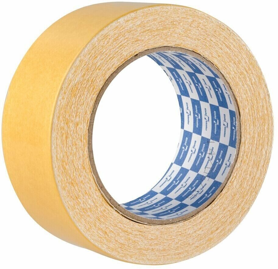 Двусторонняя тканевая лента, 38мм*25м, без и/у, Klebebander