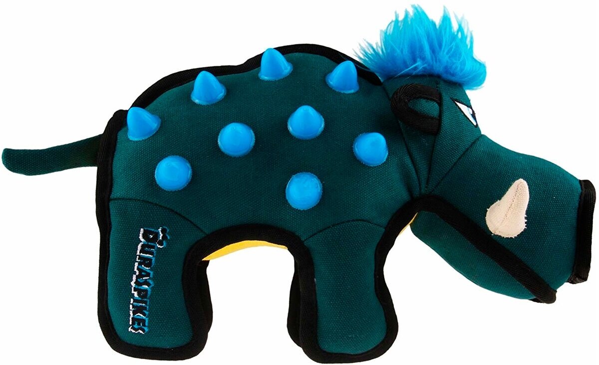 Игрушка для собак Дюраспайк-Кабан особо прочный с резиновыми вставками 26 см GiGwi Duraspikes (1 шт)