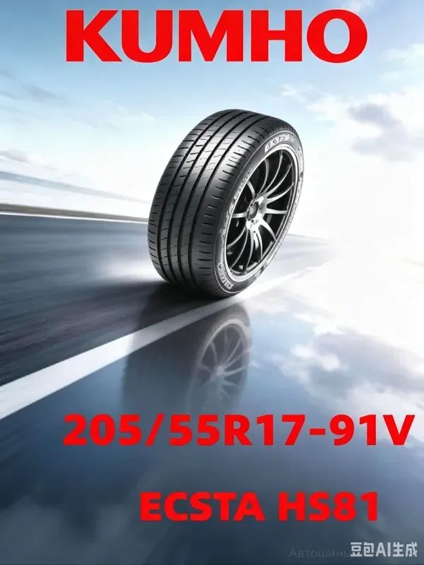 Kumho KUMHO TIRE ECSTA HS81 205/55R17-91V Шины летние 205/55 R17 91V
