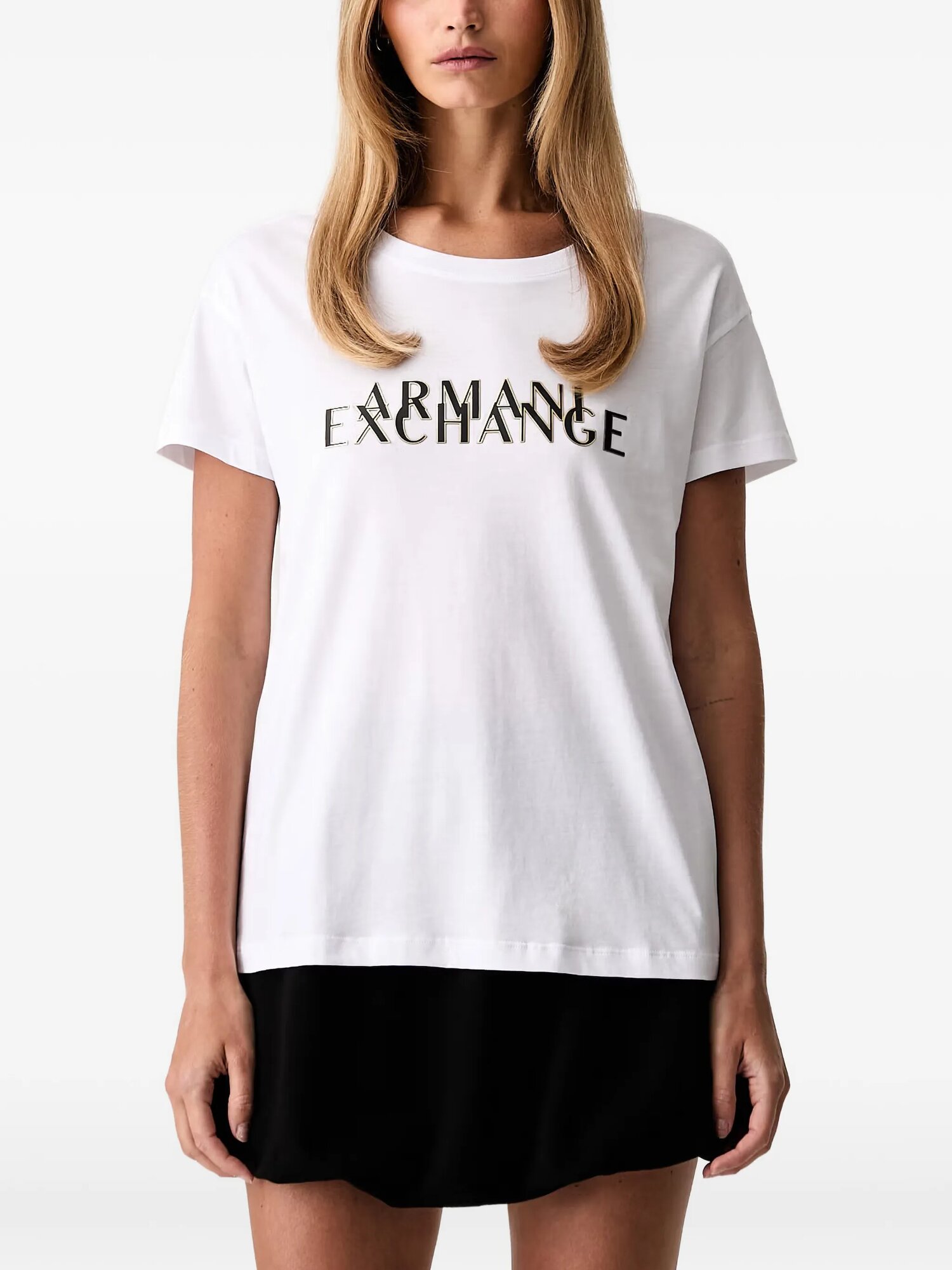Футболка Armani Exchange, размер 42, white