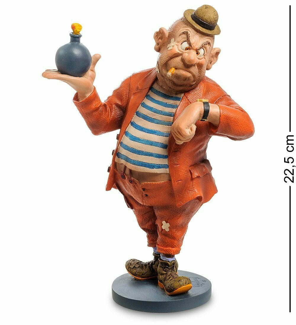 Статуэтка 'SPARADA, L'HEUR DU CRIME' (Dubout.Parastone)