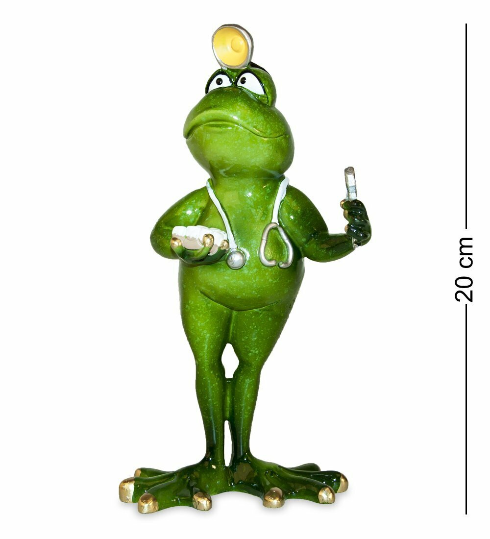 Фигурка 'Лягушка-доктор'