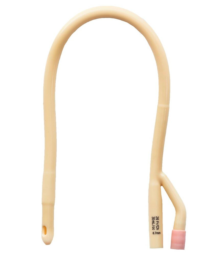 Катетер фолея INEKTA CH-26 одн латекс с силикон покрытием 2-ход 30мл N10