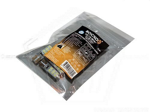 Лампа светодиод 24v т10(w5w) восхоd без цоколя 12smd, силикон, габариты w2.1*9.5d 10шт. (89866pg)