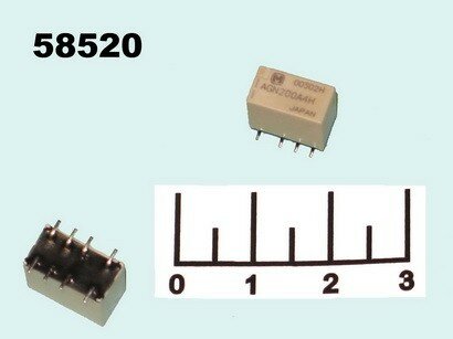 Реле =4.5V 1A/125V AGN200A4H