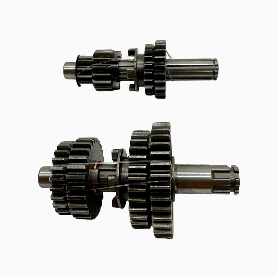 Валы коробки передач 50-125см3 на мотоцикл 139FMB, 147FMD, 152FMH, 154FMI; ALPHA, DELTA, TTR125 (вал под сепаратор)