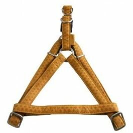 Papillon Шлейка, искусственная кожа 25мм-60-100см, горчичная
