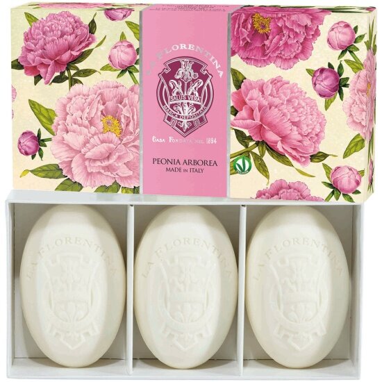 Подарочный набор LA Florentina Изысканный Пион, 3 шт