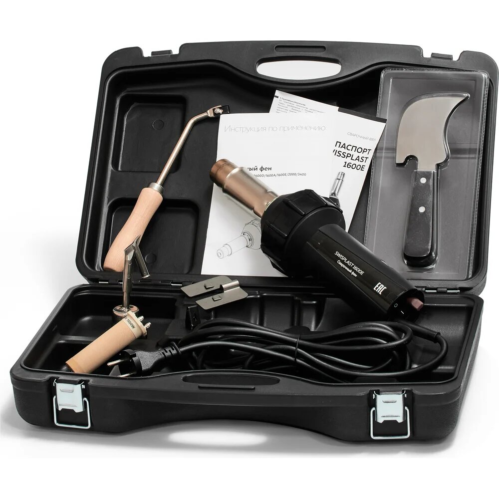Набор для сварки линолеума Swissplast фен сварочный LITE SWISSPLAST1600E/LINOLEUM