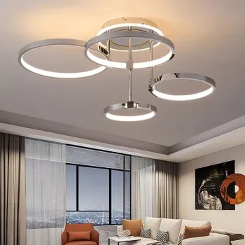 Люстра потолочная, LED, 60 Вт