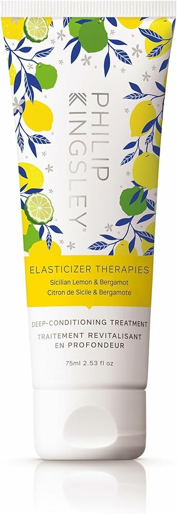 Кондиционер для волос перед использованием шампунем мини-формат PHILIP KINGSLEY Elasticizer Therapies sicilian lemon & bergamot deep-conditioning treatment 75ml
