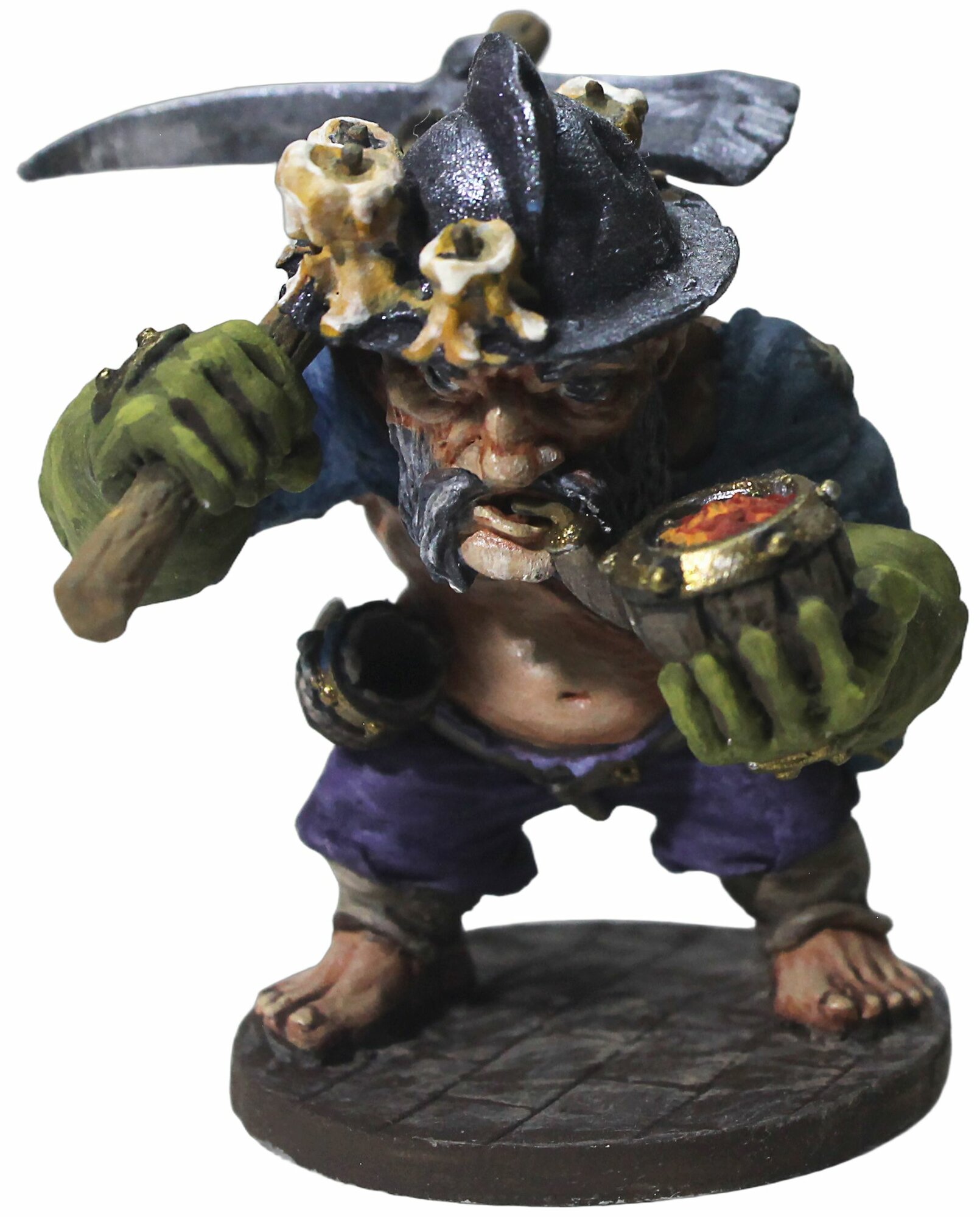 Фэнтези: Миры Жана-Батиста Монже №7 Шахтер полуколлекционный покрас