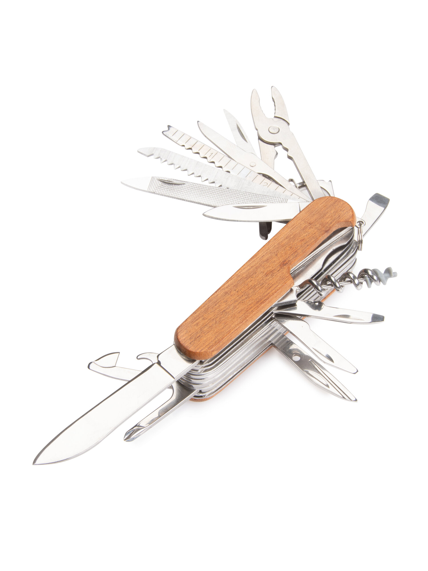 Мультитул туристический 15 в 1/Нож перочинный EDC Gear XL, 15 функций