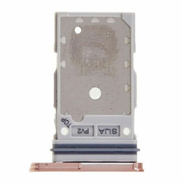 Держатель SIM для Samsung Galaxy S22 (SM-S901) золотистый (розовый) card holder адаптер переходник лоток слот для СИМ-карты