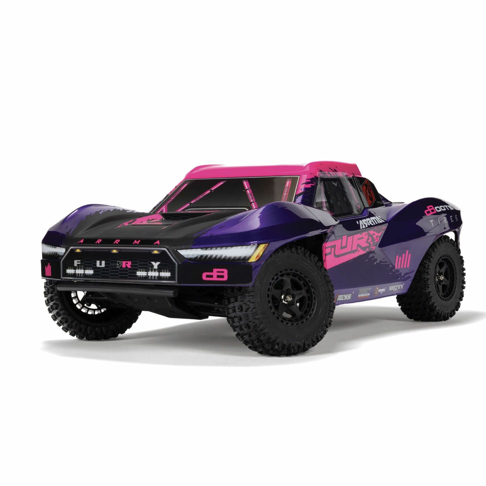 ARRMA 1/10 FURY 223S BLX бесколлекторный 2WD шорт-корс грузовик RTR с DSC #ARA3521 высокоскоростная модель для гонок