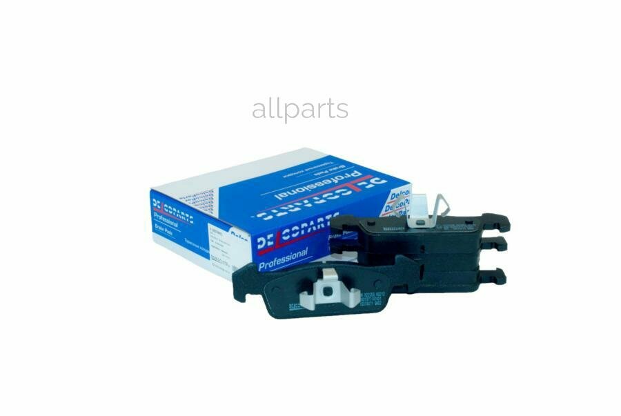 DELCOPARTS 19374471 колодки тормозные передние (тормозная система) RENAULT LOGAN SANDERO