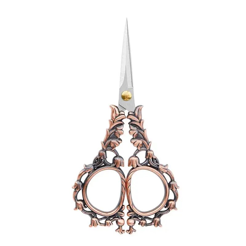 Винтажные ножницы из нержавеющей стали, резак для шитья ткани, вышивка, шитье, портновские ножницы, рукоделие для шитья, ножницы