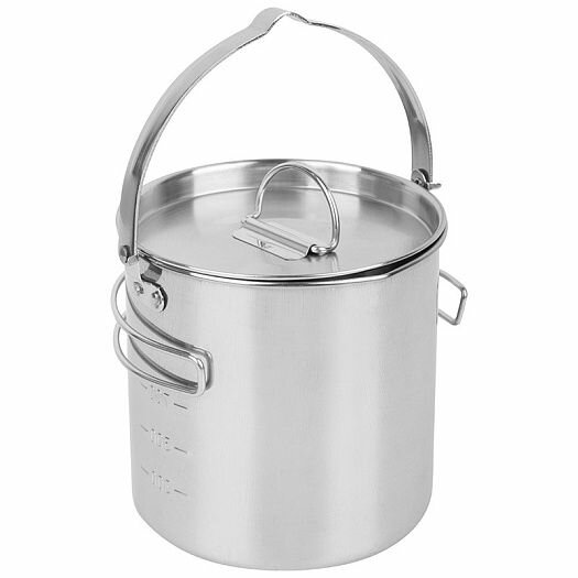 Набор посуды походный Camp-S13 из нержавеющей стали (5 предметов) (106942)