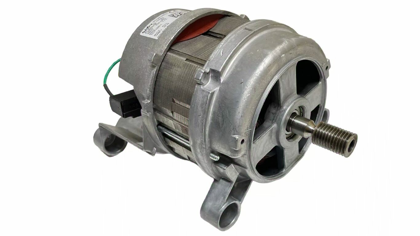 Трехфазный двигатель стиральной машины AEG (АЕГ) 132775800, 3792674016, 3792674024 (16096500, AC-EL.480-17000 RPM, WU126T50E00, 7 клемм, круглый)