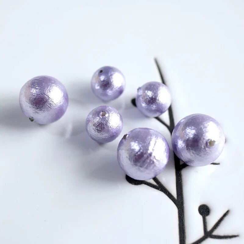 Название товара wholesale японский хлопок жемчуг белый розовый золотисто-серый фиолетовый 6/8/10/12/14/16/18/20 мм Изготовление ювелирных изделий своими руками Код товара для женщин Код товара