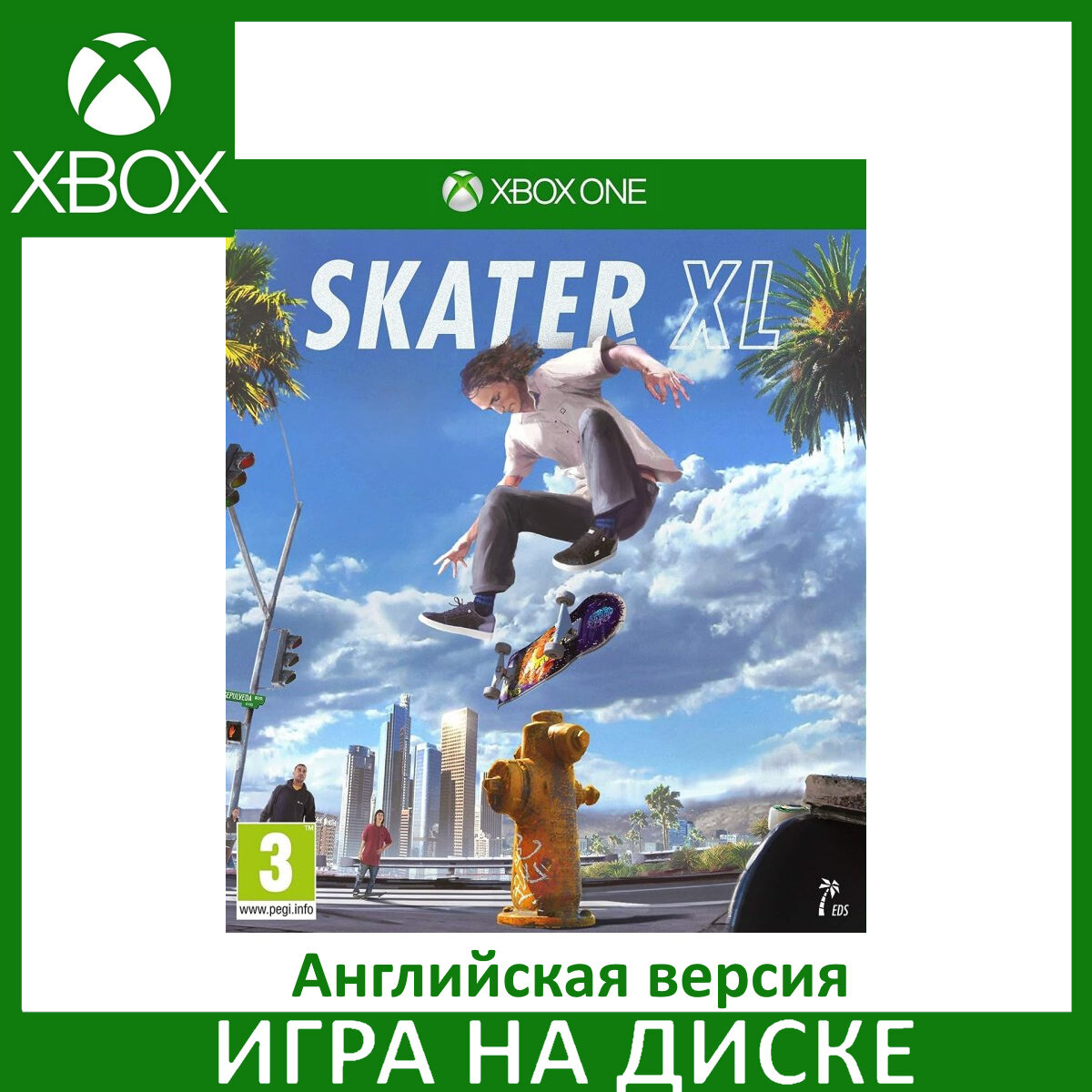 Игра Skater XL Xbox One Английский язык Диск на Xbox One