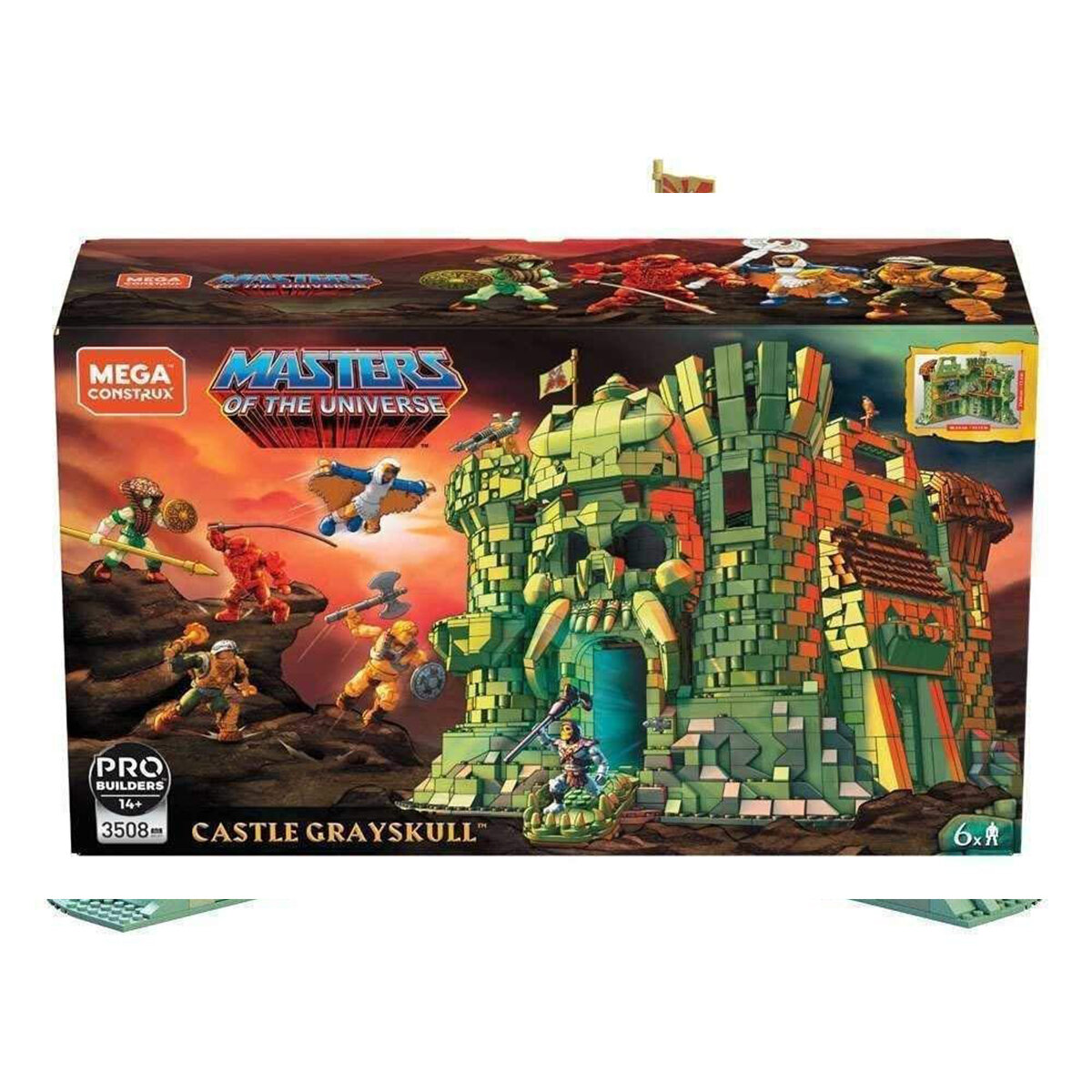Mega Construx Masters of the Universe Castle Grayskull / весело детские строительный набор предмет коллекционирования