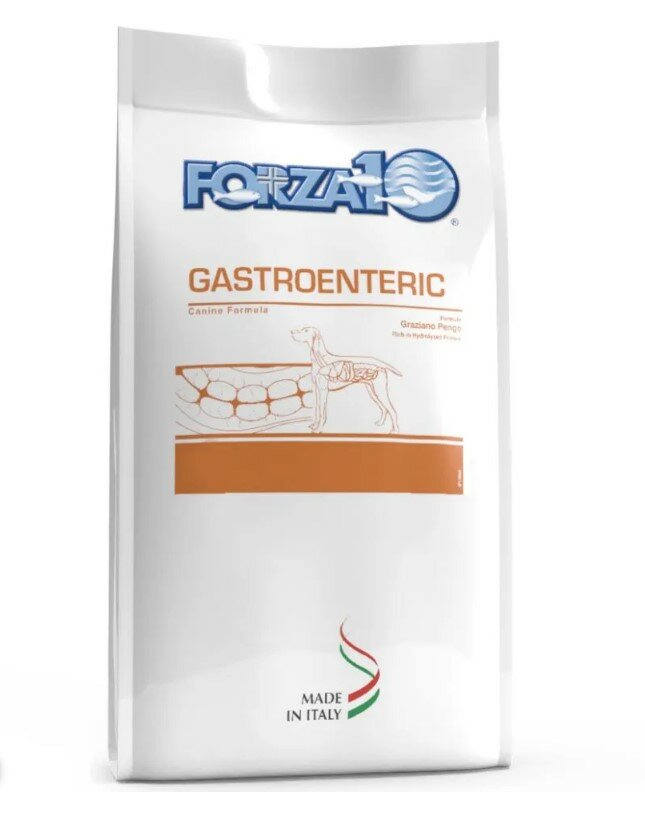 Forza10 Active Gastroenteric Low Fat сухой корм для взрослых собак при острых проблемах желудочно-кишечного тракта - 10 кг