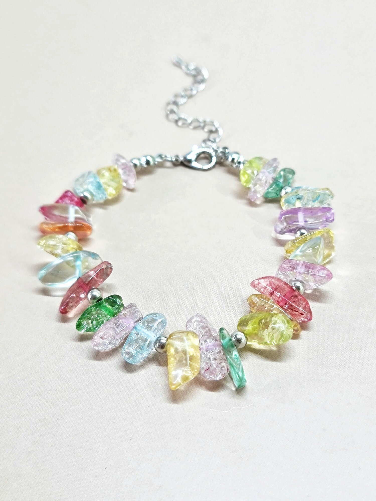 Браслет-цепочка, кварц