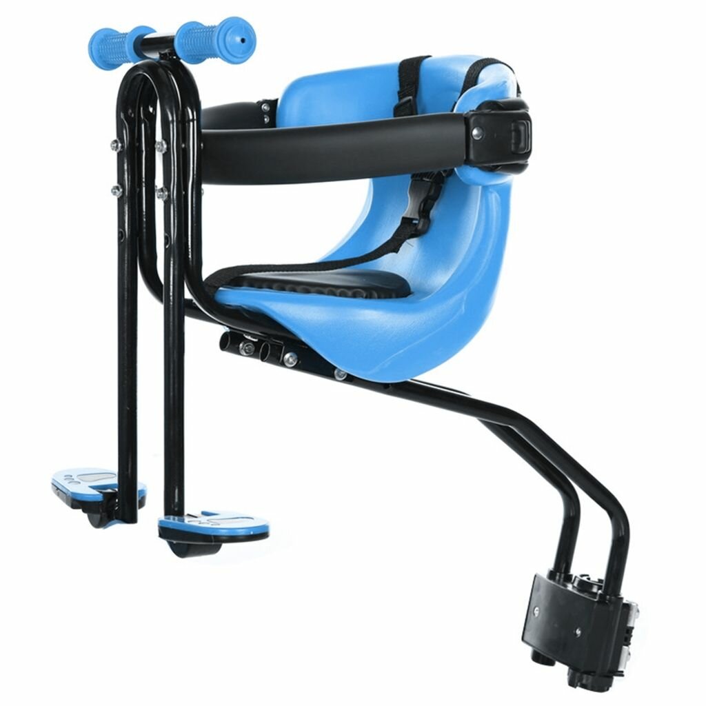 Велосипедное седло, Детское велосипедное сиденье - синее