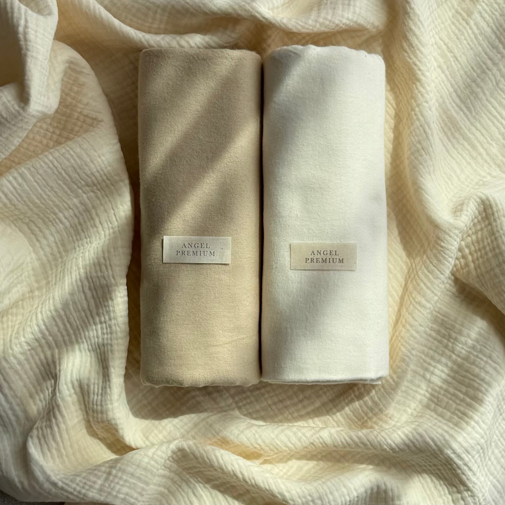 Набор больших фланелевых пеленок ANGEL PREMIUM