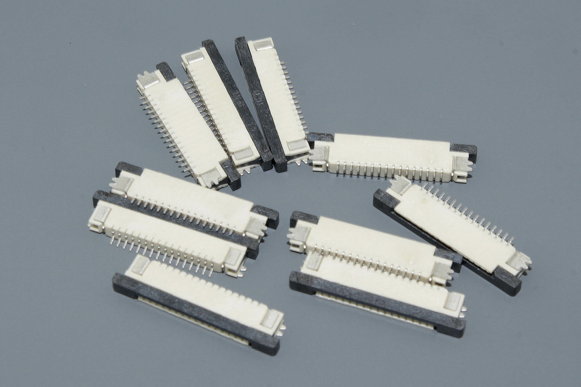 Разъем FPC Half Coverage Bottom Contact 0.8K-BX-16PWB 16 pin высота 2мм шаг 0,8мм 10 шт