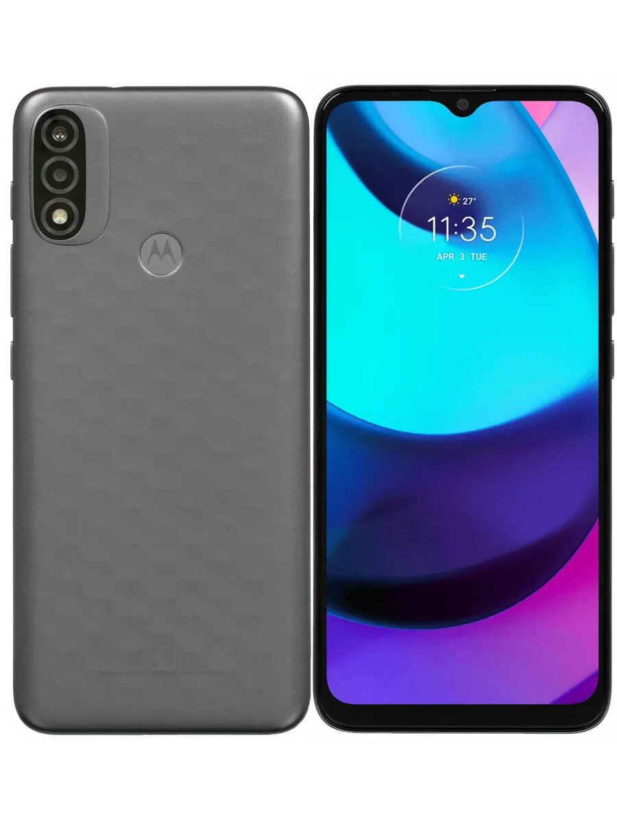 6.5" Смартфон E20 XT2155-1 LTE 2+32 ГБ серый РСТ