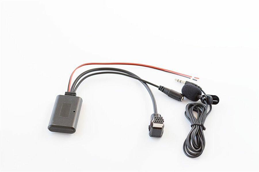 Кабель для автомобильной стереосистемы с разъемом aux, микрофоном, адаптером для громкой связи для pioneer ip-bus для смартфона с bluetooth