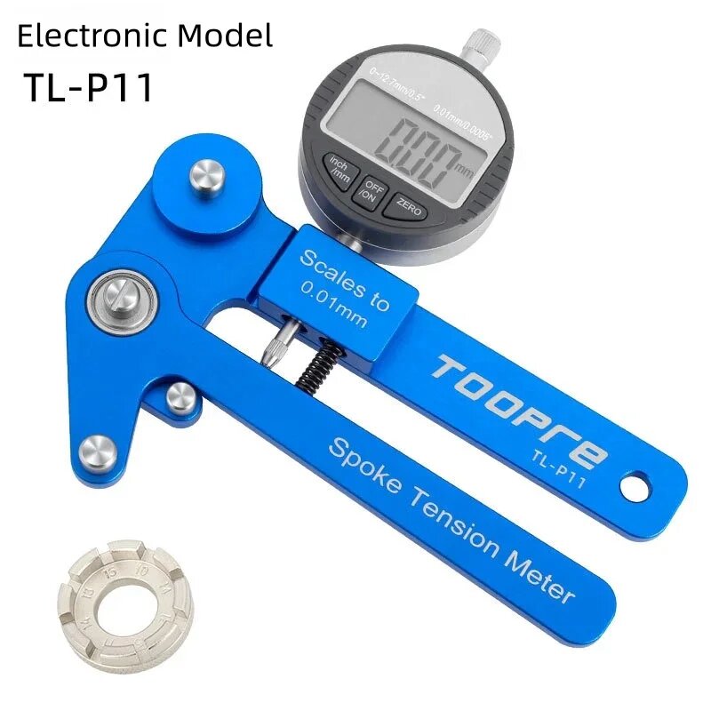 TOOPRE TL-P11 Цифровой танометр для спиц велосипеда, Electronic Model