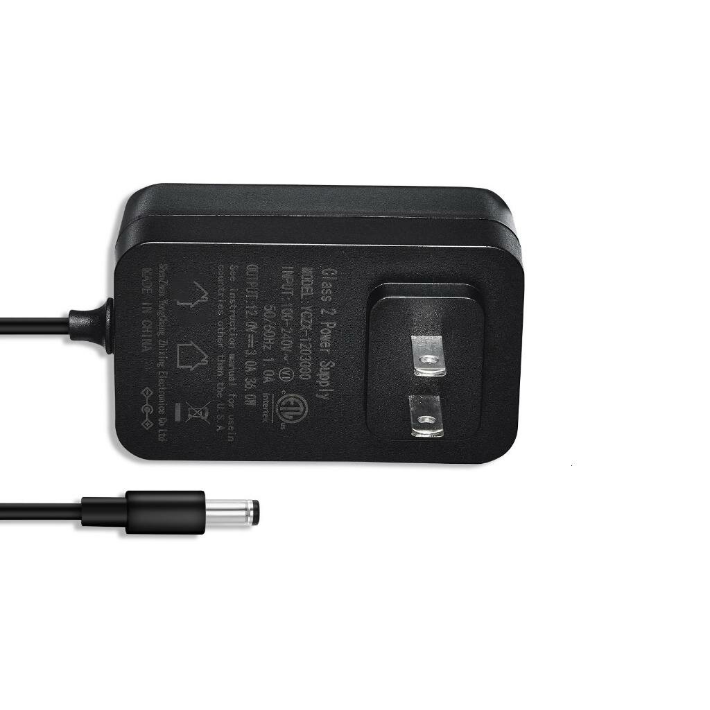 Блок питания 36 Вт, 12 В 3 А, 24 В 1,5 А, для светодиодных ламп и камер, Постоянный ток 5.5x2.5 - 12V3A