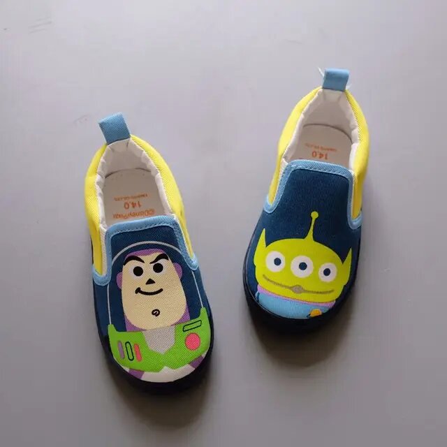 Кроссовки Disney Lightning Mcqueen для детей, повседневные кроссовки с Микки Маусом, кроссовки для девочек с изображением Холодного сердца, спортивная обувь с Минни из аниме, кроссовки для бега