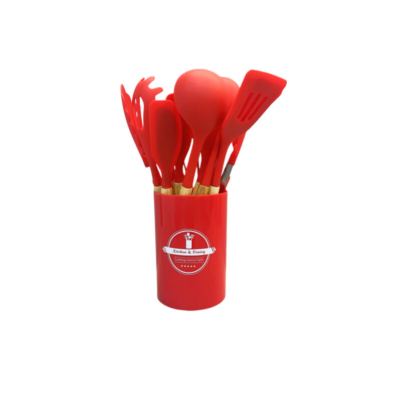 12-предметный набор для кухни Daily Kitchen, антипригарная сковорода, лопатка, сито, суповая ложка для домашней готовки